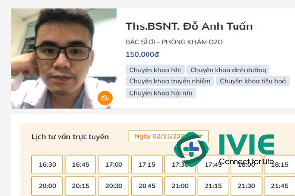 Review Thạc sĩ, Bác sĩ Đỗ Anh Tuấn - Bệnh viện Nhi Trung ương